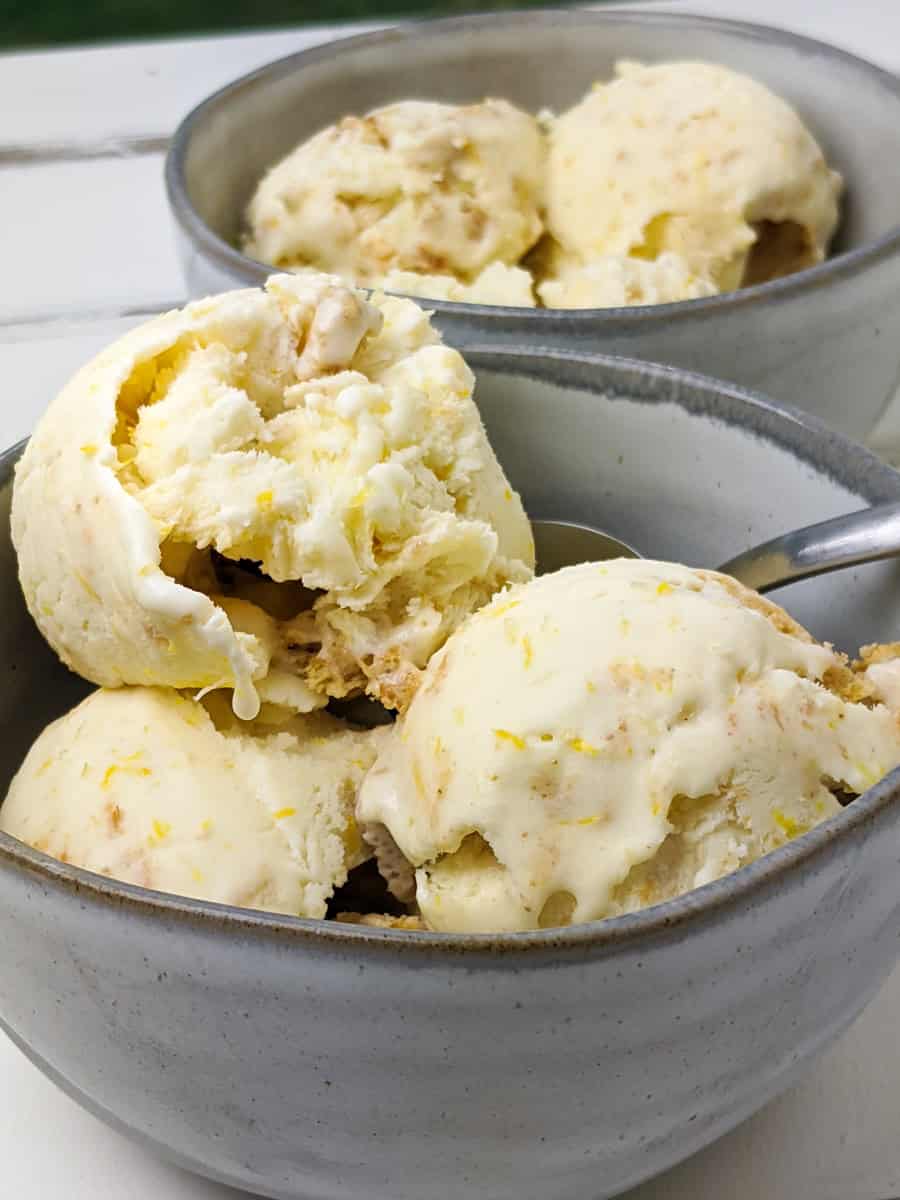 Lemon Ice Cream - It Starts With Good Food