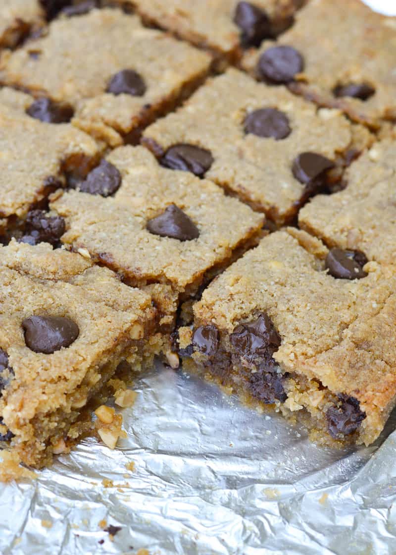 Keto Chocolate Chip Bars - It Starts With Good Food