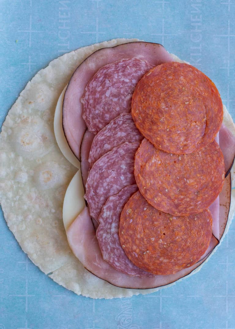 Loaded Italian Wrap - It Starts With Good Food