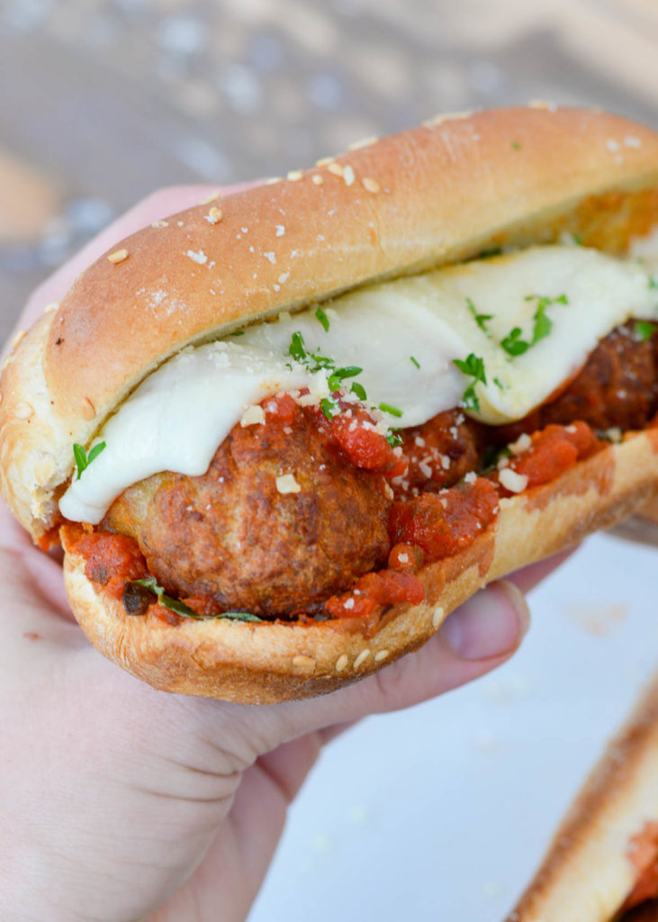 Air Fryer Meatball Subs - It Starts With Good Food