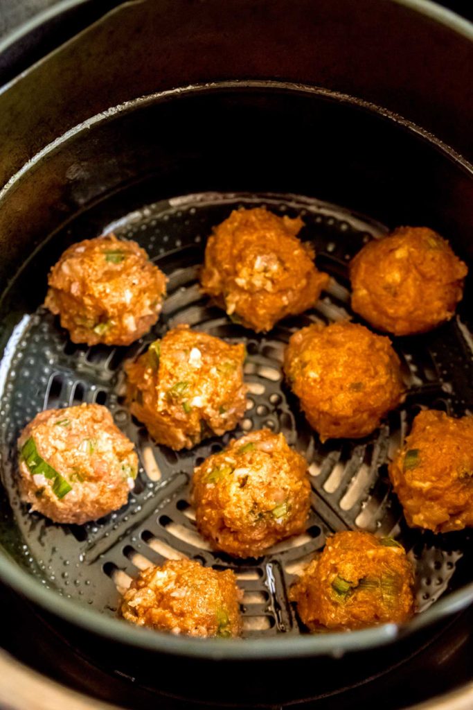 Buffalo Chicken Meatballs - It Starts With Good Food