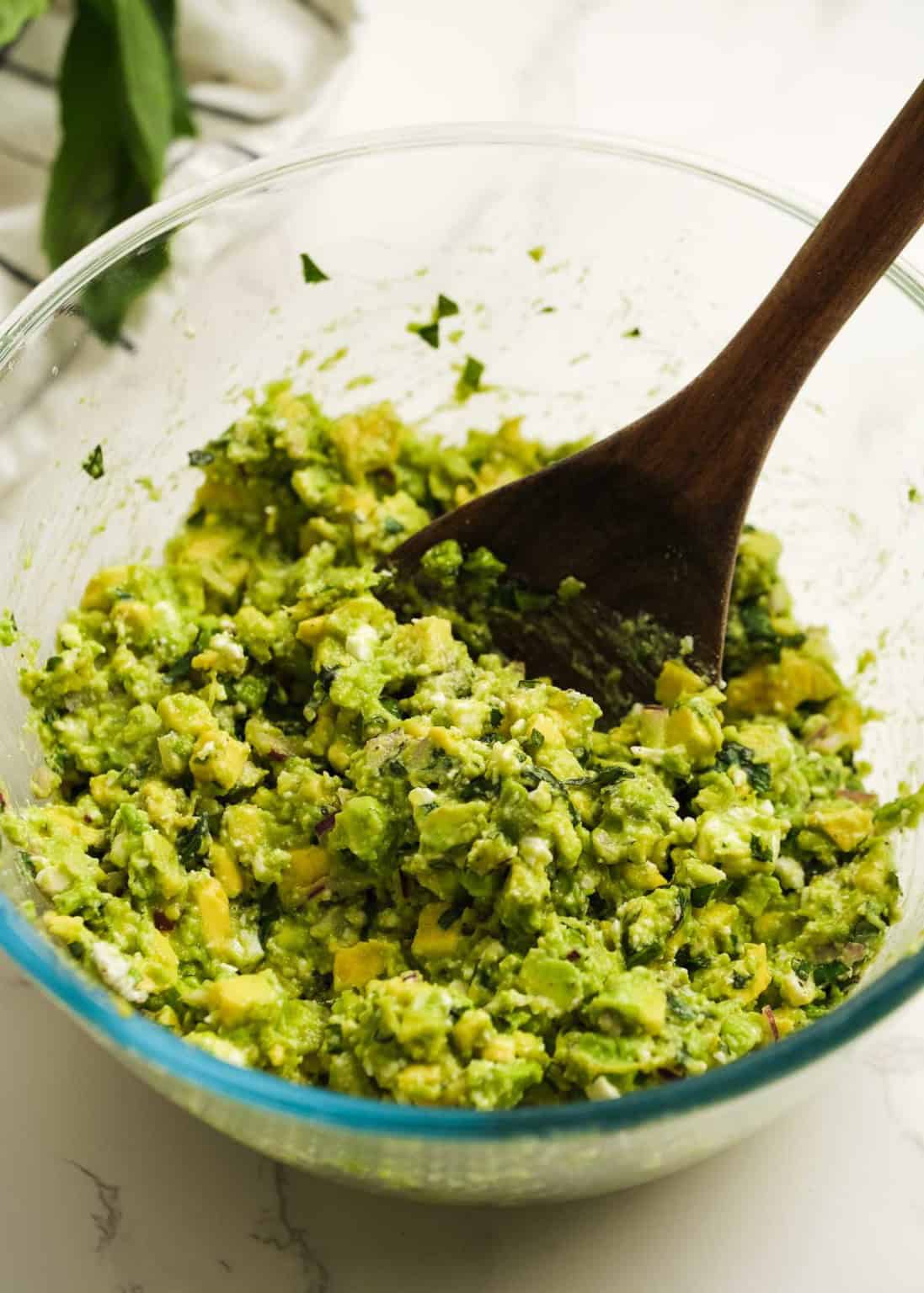 Avocado Feta Dip - It Starts With Good Food