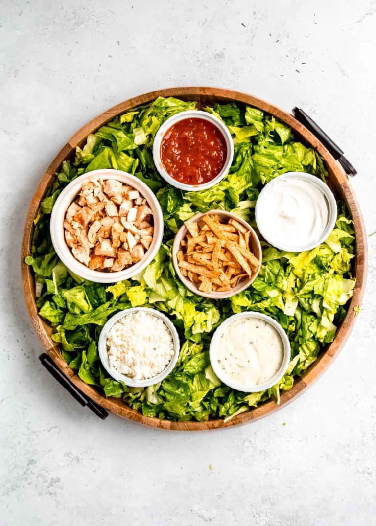 Southwest Chicken Salad Board - It Starts With Good Food
